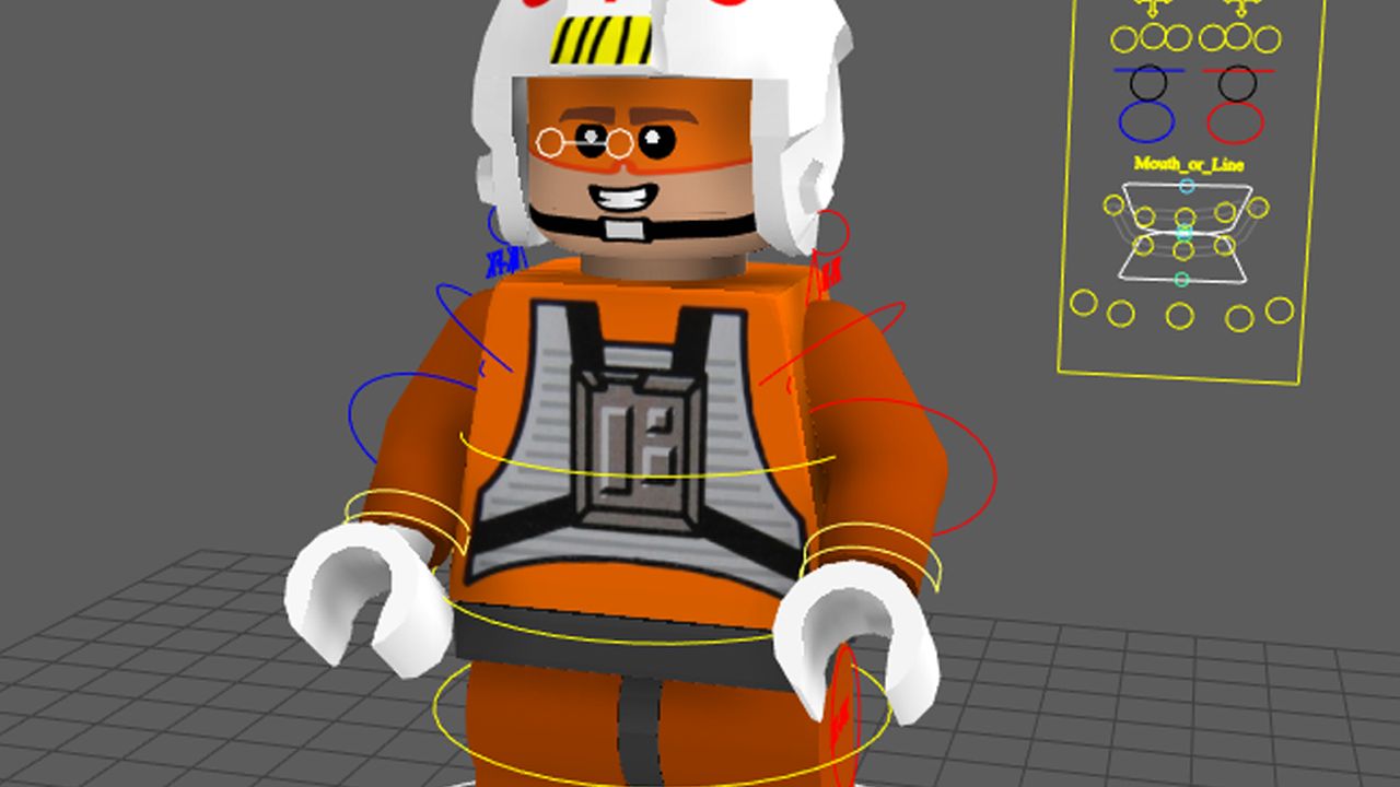 Lego Mini Figure Rig — Animation Rigs on anima.to