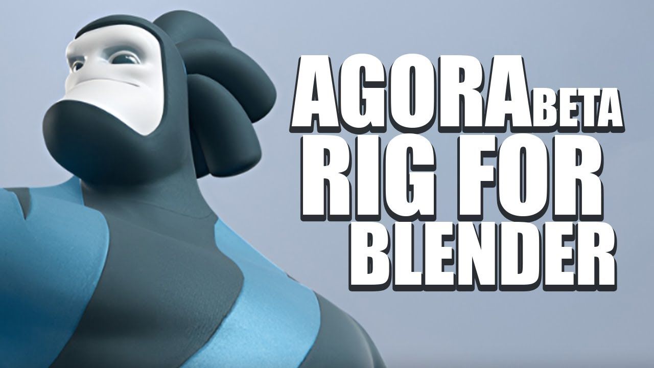 Agora Beta Rig For Blender — Animation Rigs on anima.to