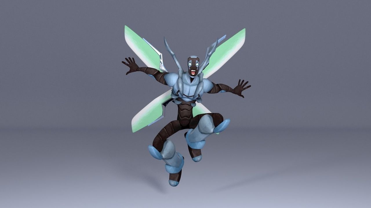 Blue Beetle — Animation Rigs on anima.to