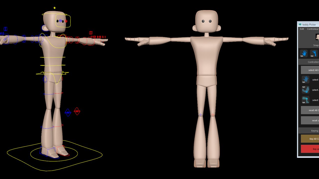 Teddy Free Rig — Animation Rigs on anima.to